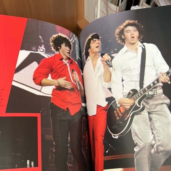 Hyperion books | Accents | Jonas Brothers Burning Up Book | Poshmark